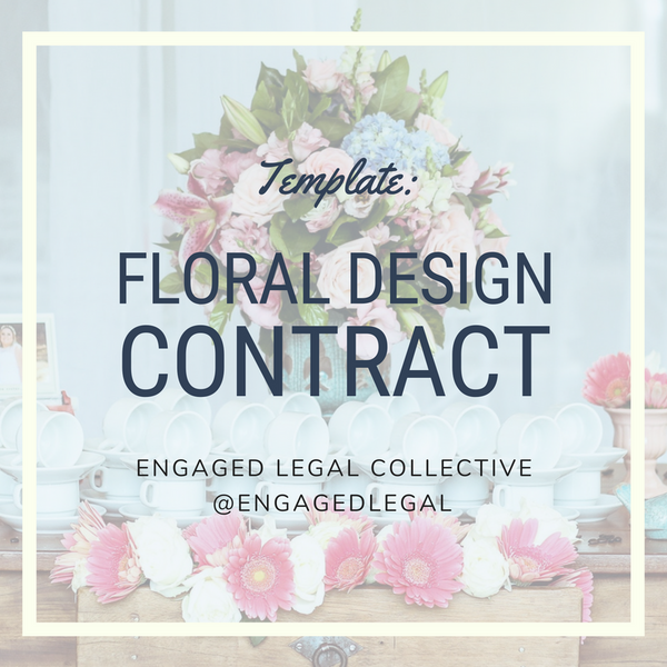 Wedding Pro Contract Templates and Guides – The Engaged Legal Collective